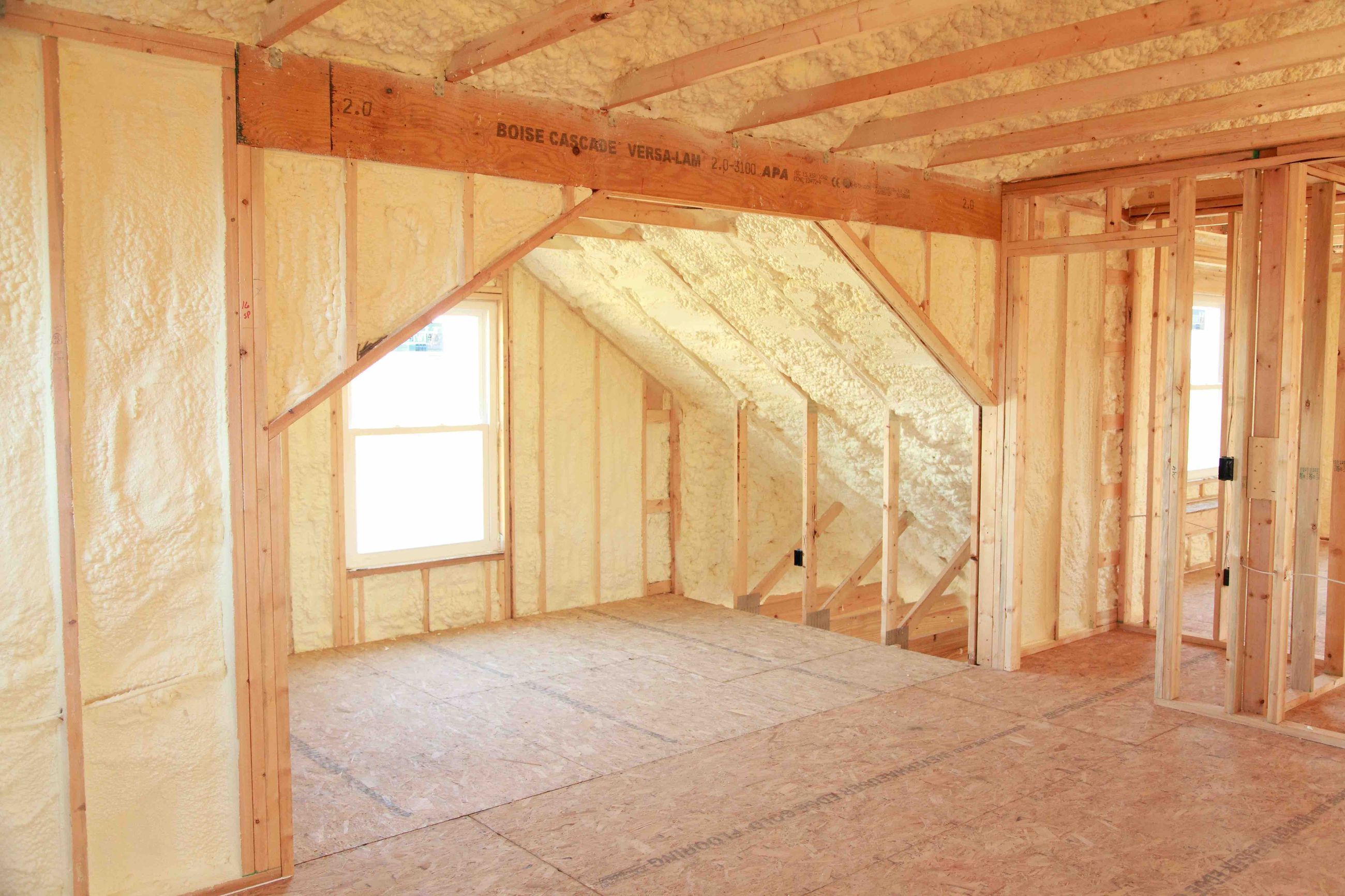 Closed Cell And Open Cell Spray Foam Insulation Spray Foam Solutions Ohio